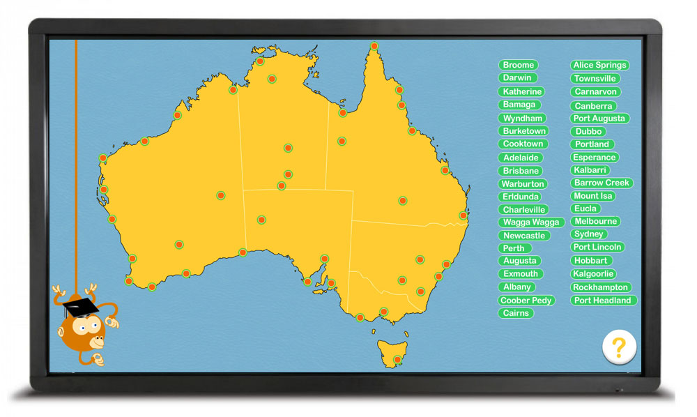 Geography Learning Suite – Touchscreen Learning. Bespoke interactive ...