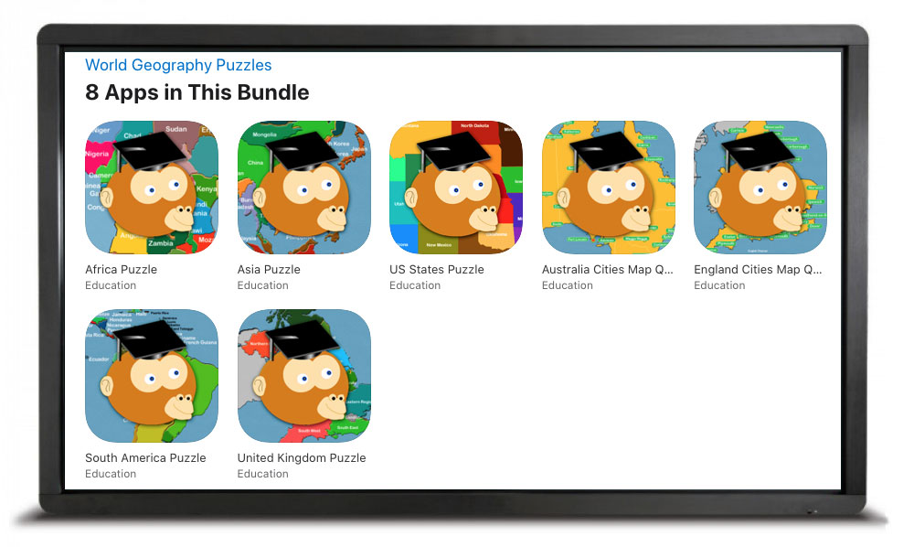 Geography Learning Suite – Touchscreen Learning. Bespoke interactive ...