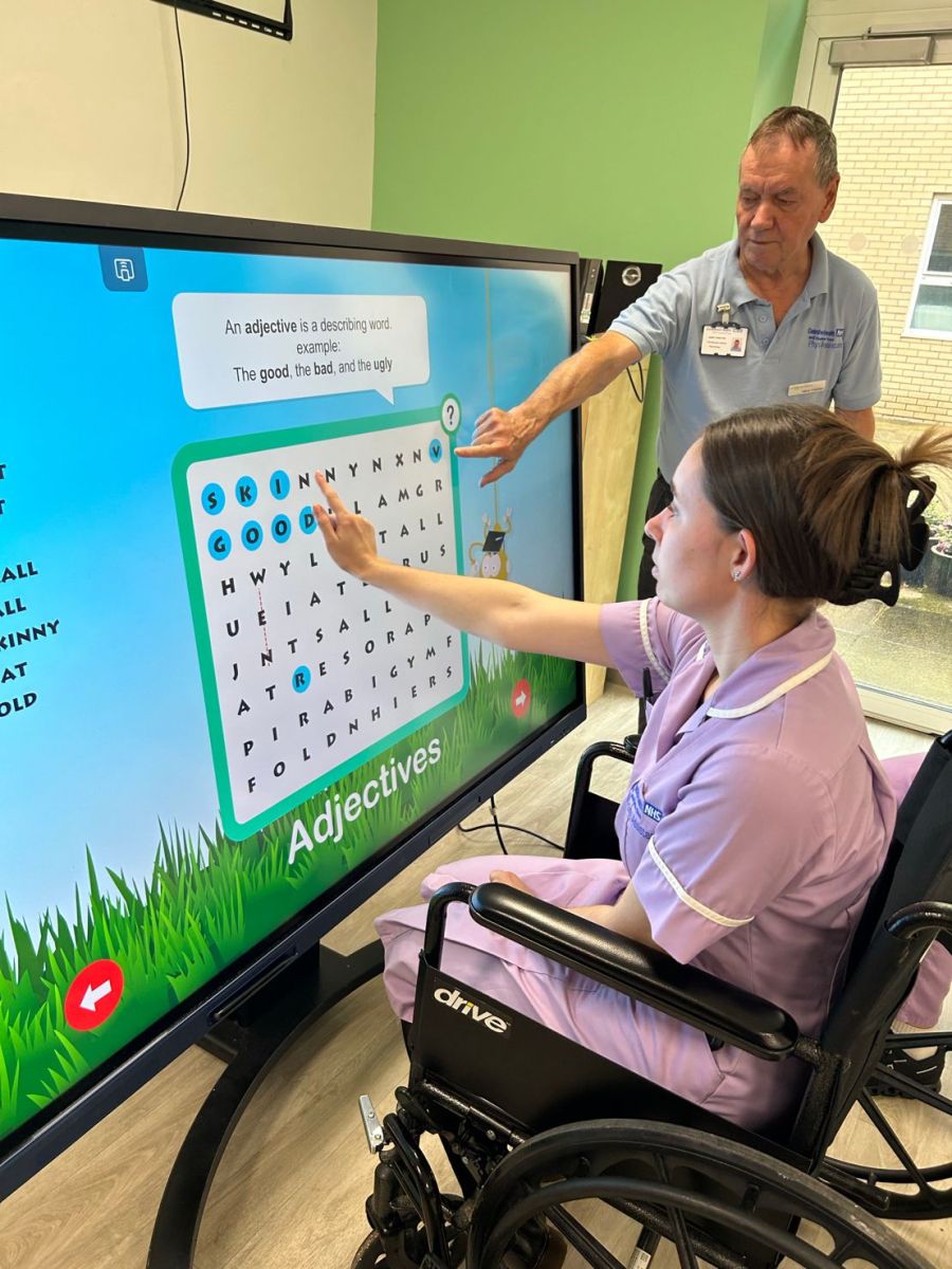 Touchscreen learning games used for cognitive rehabilitation ...